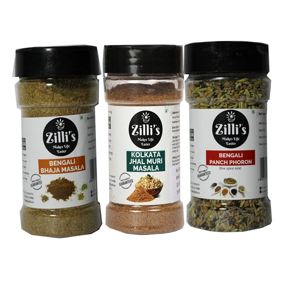 Zilli s Bhaja Masala, Kolkata Jhal Muri Masala & Panch ...